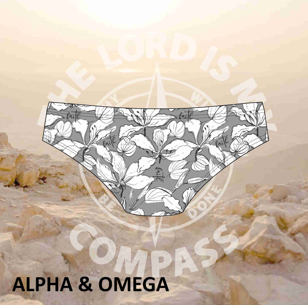 Alpha And Omega Faith Over Fear Bikini Bottom – MerchSquad