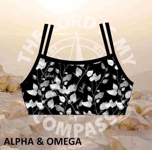 Alpha And Omega Believe Trailing Leaf Bikini Top – MerchSquad