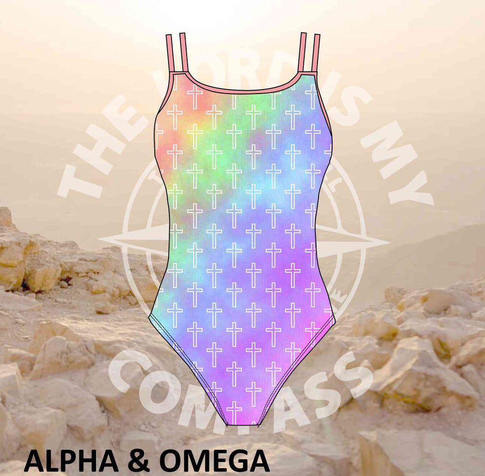 Alpha And Omega Pastel Christian Crosses Full Costume – MerchSquad